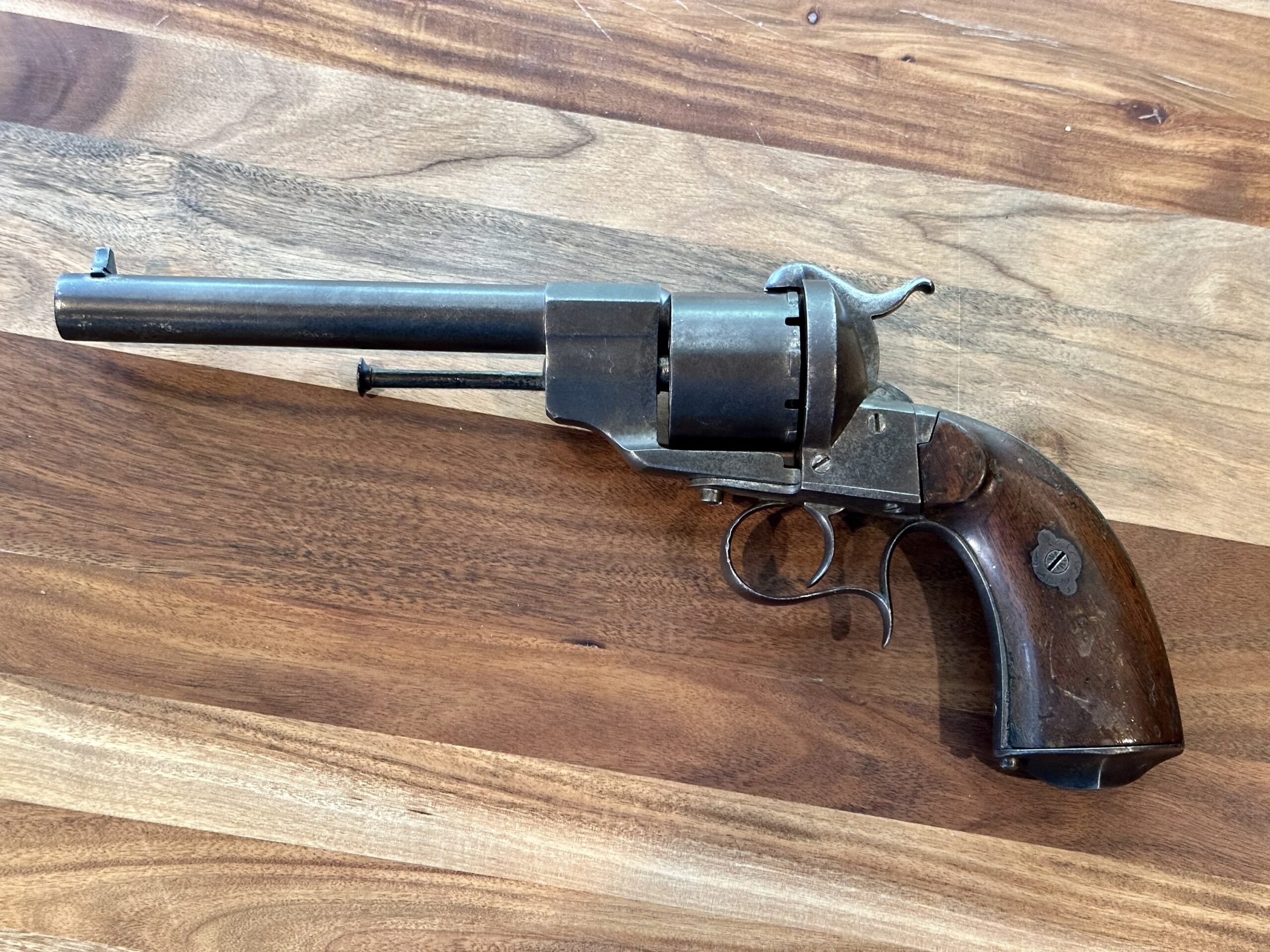 Early serial number model 1854 that functions as pinfire and centerfire ...