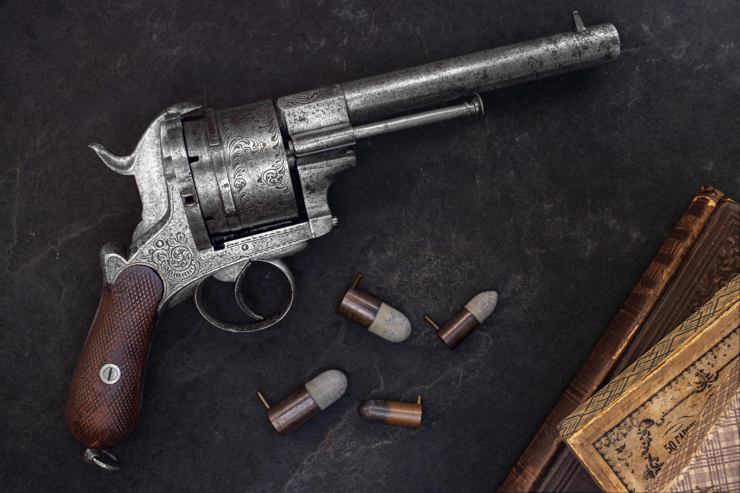 The Lefaucheux pinfire system; pinfire guns, pinfire cartridges and ...